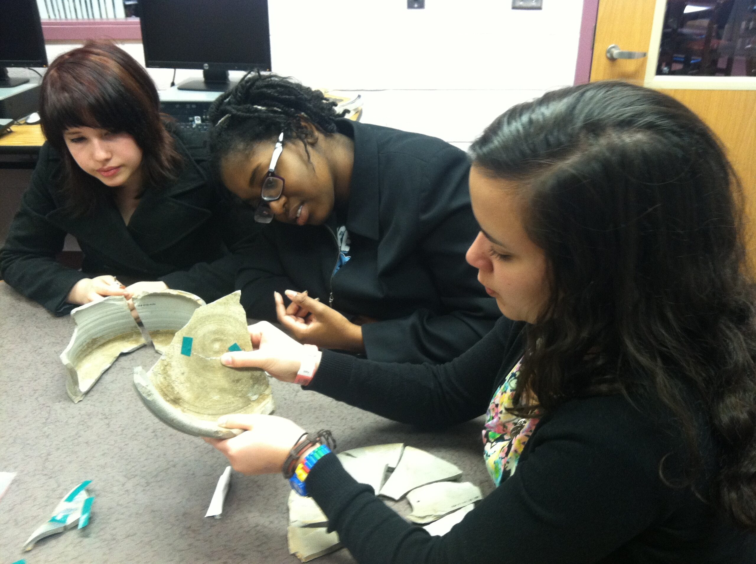 Archaeologists Working with High School Students - Society for ...